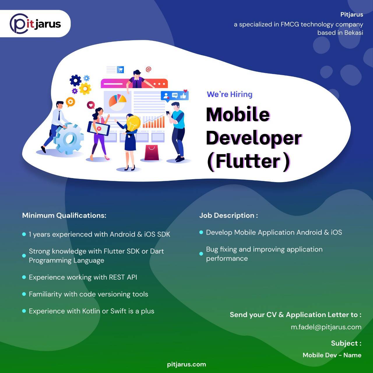 Career | Pitjarus Teknologi